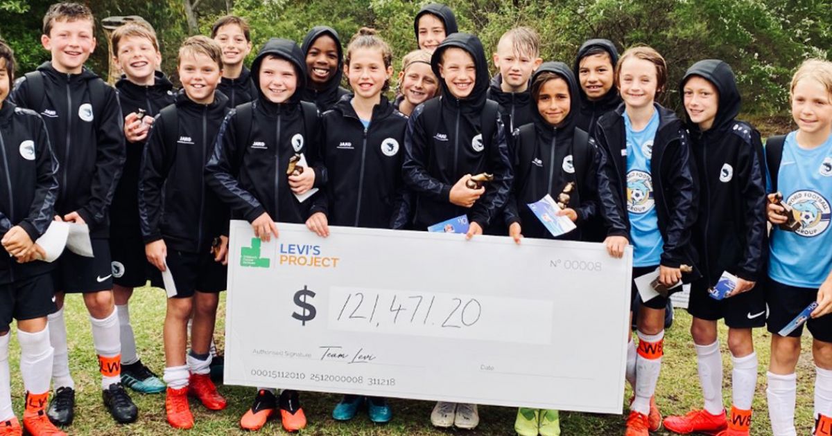 Kicking Goals for Levi 2020 | Children's Cancer Institute